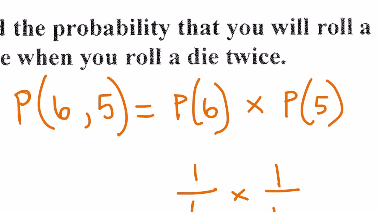 Pre-Algebra - Compound Probability (Video 1)