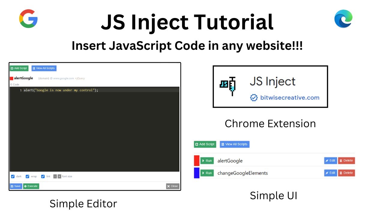 JS Inject Tutorial | Insert Custom JavaScript Code in Any Website!!!