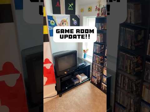 GAME ROOM UPDATE!! #gameroom #gameroomsetup #retrogamer