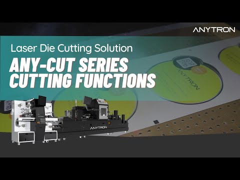 any-CUT II / III - laser die-cutter perforation,marking and full&half