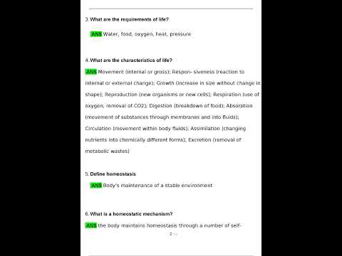 APHY 101 Final Exam Study Guide Questions and Answers 2024 2025 100% Verified Answers