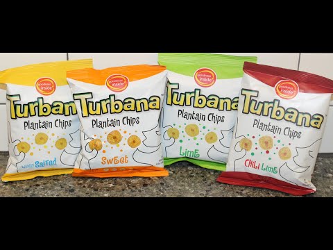Turbana Plantain Chips: Lightly Salted, Sweet, Lime & Chili Lime Review