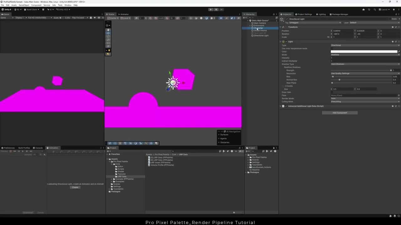 PPPalette Renderer Setup