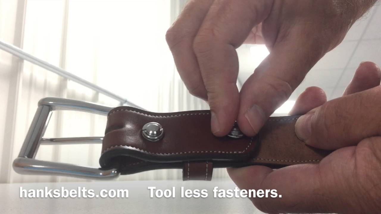 Tool Less D-Ring Chicago Screws For Belts