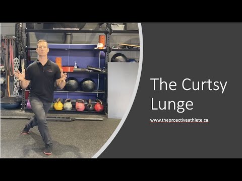 The Curtsy Lunge