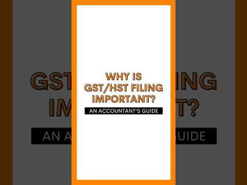Who Needs to File GST/HST in Canada and When: By Accountant #gsthst #gsthstcanada #shorts
