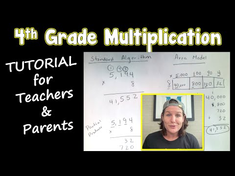 3 Ways to Multiply in 4th Grade [For PARENTS & TEACHERS]