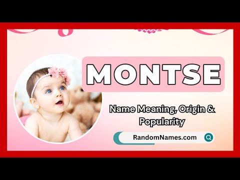 Montse - Baby Girl Name Meaning, Origin & Popularity - RandomNames.com