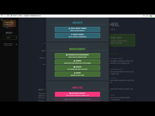 Digital Competence - The Digital Competency Wheel