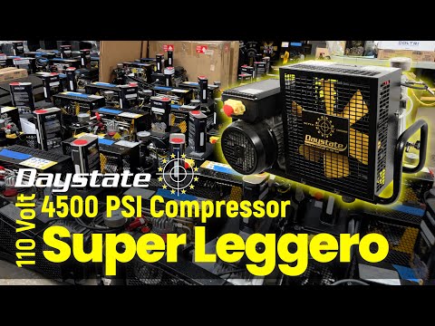 Daystate 4500 PSI Compressor 110V Super Leggero: Airguns of Arizona ...