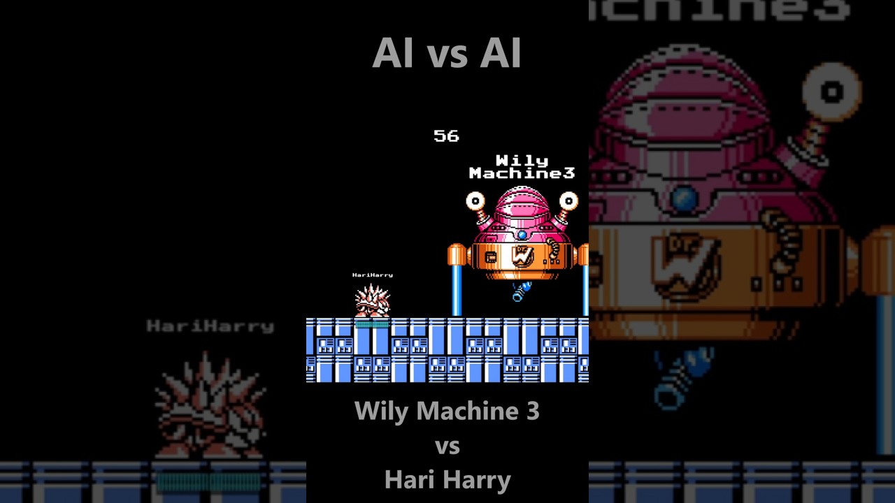 Hari Harry VS Wily Machine 3 | CPU Battle
