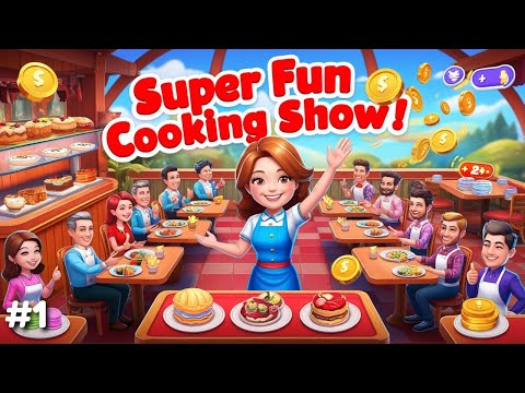 Cooking Stories: Fun cafe game - All Levels Gameplay Part 1 - Level 1 to 5 - (iOS, Android)