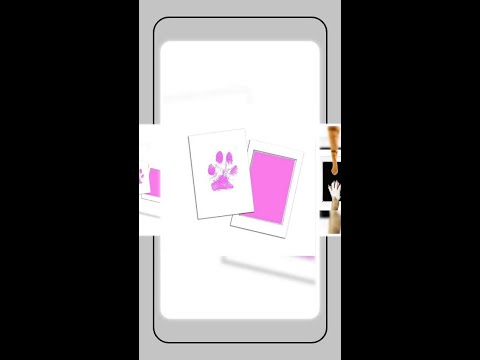 Cat Dog Paw Print Ink Kit Pad Safe Non-toxic