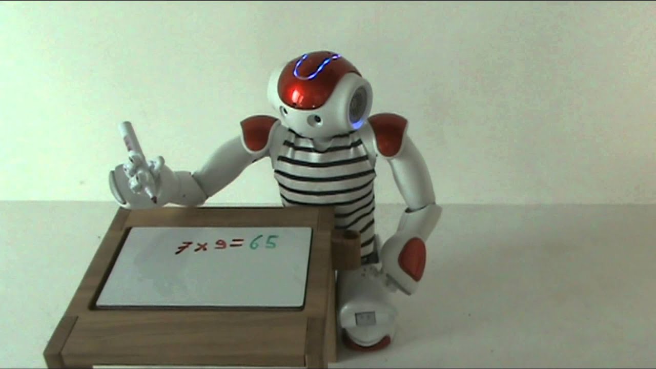 Learn math with Nao the Robot !