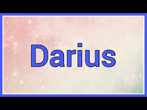 Darius | Name Origin Meaning Variations