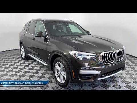 2019 BMW X3 Sport Utility sDrive30i For sale in Miami Pinecrest Kendall Palmetto Bay Cutler Bay