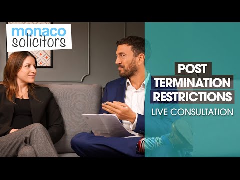 Restrictive Covenants in Employment Contracts - A Real Life Consultation