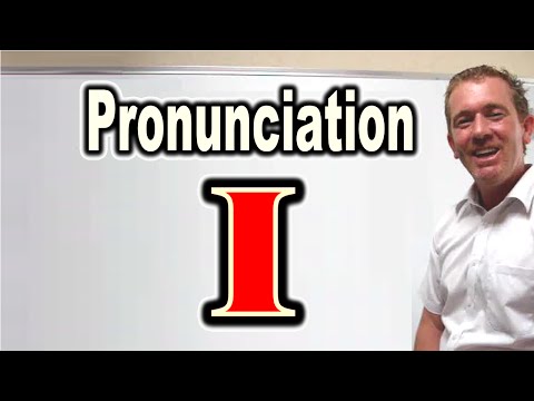 How to Pronounce " I " [ ForB English Lesson ]