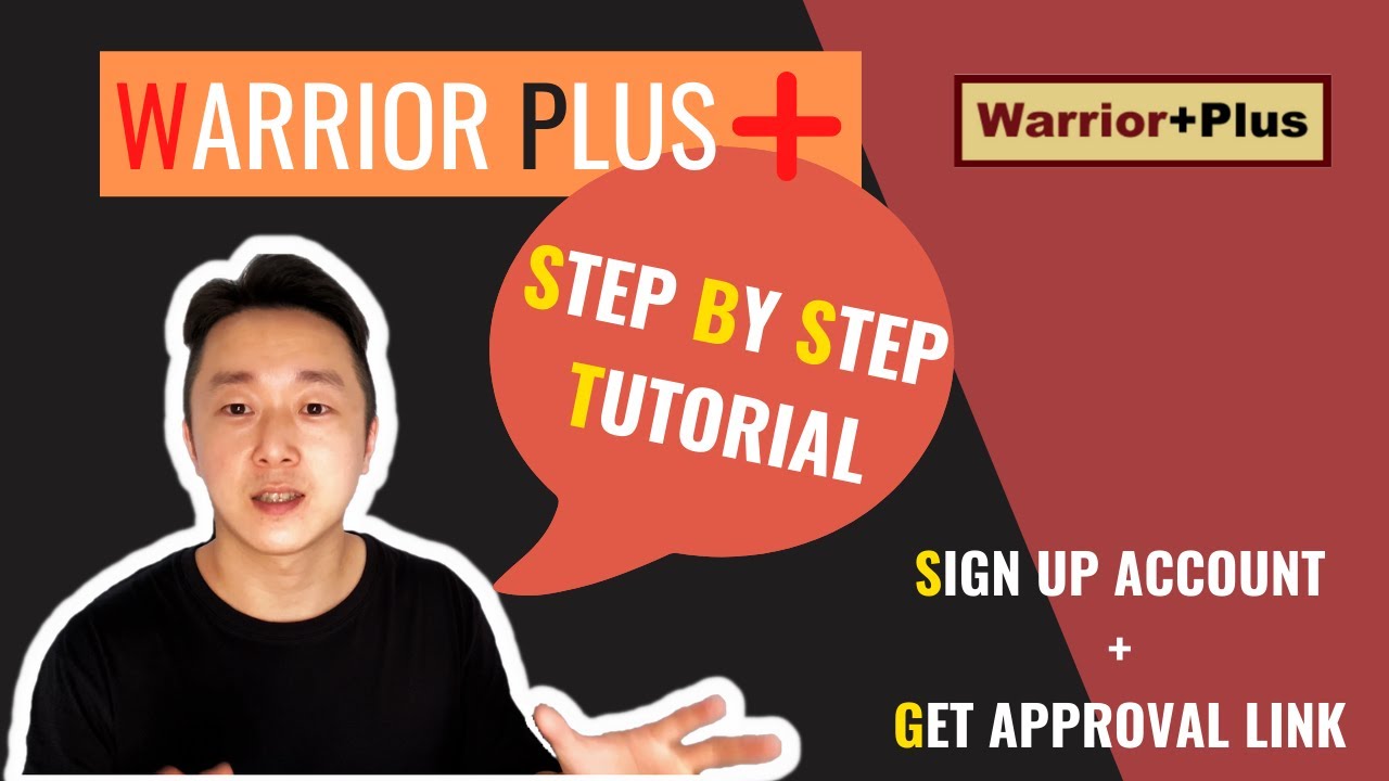 Warrior Plus Set Up Step By Step Tutorial 2022