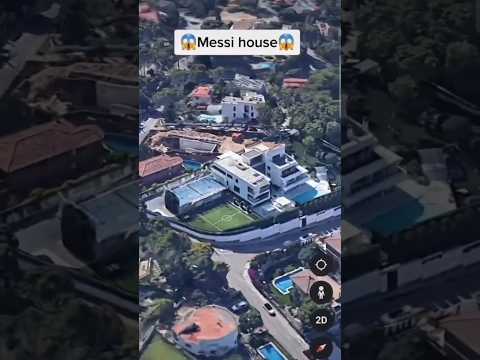 Messi's House From Google Earth 😉 #messi #football #googleearth #googlemap #travel #shortvideo