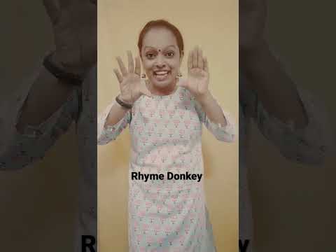Rhyme Donkey with action #actions #rhymes #donkey #donkeykong