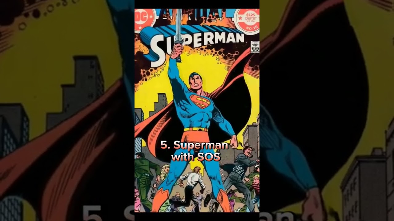 Strongest Versions of Superman (part-2) 10-1 ranking #superman #shorts #superheroverse