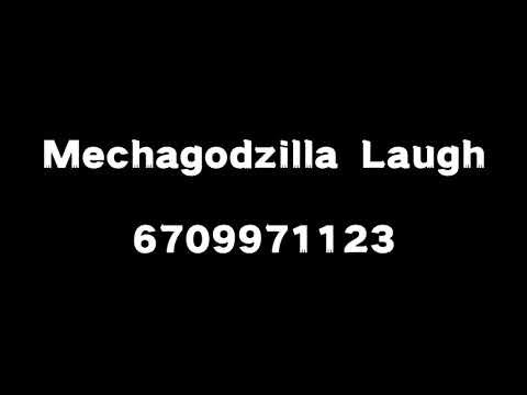 Mechagodzilla laugh Roblox ID