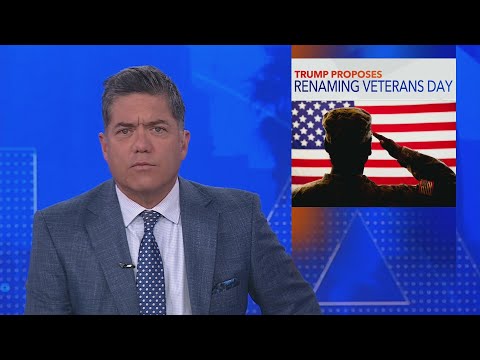 President Trump wants to rename 2 holidays