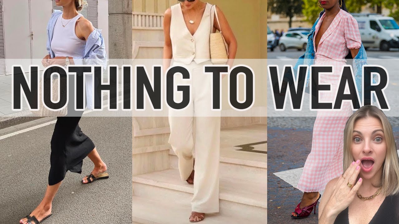 8 Summer Outfit Formulas when you have NOTHING to WEAR