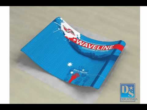 Waveline Fabric Display Setup