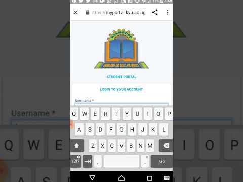 How to log into kyambogo university student portal 2022