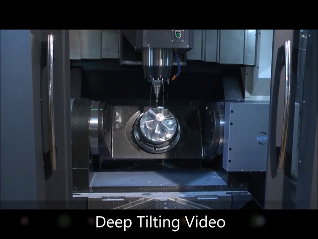 UCAM CNC Deep Tilting Rotary Table - Ucam URH-320-DT CNC Deep Tilting ...