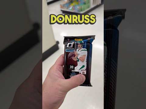 Let’s open a 2024 Donruss Football Card Pack #sportscards #packopenning
