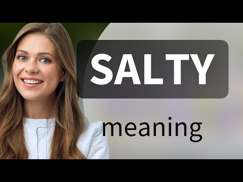 Unraveling the Flavors of "Salty" in English