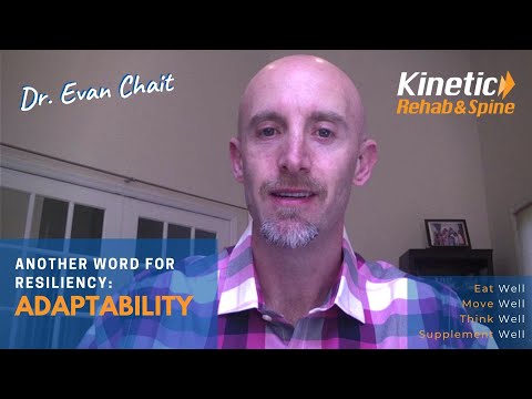Another Word for Resiliency Is Adaptability