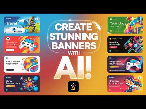 How To Create Banner With AI | Free AI Banner Generator (Step By Step)