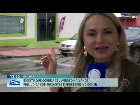 Comerciantes e pedestres sofrem com o esgoto que corre a céu aberto no ...