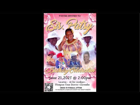 Patricia Duncan’s “Sis Patsy’s” Birthday Party