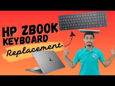 HP Zbook Firefly G7 Keyboard Replacement | Complete Disassembly