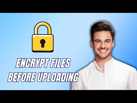 NEW! How to encrypt files before uploading to cloud storage