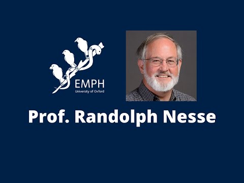 Wystąpienie Prof. Randolph Nesse podczas seminarium Oxford Evolutionary ...