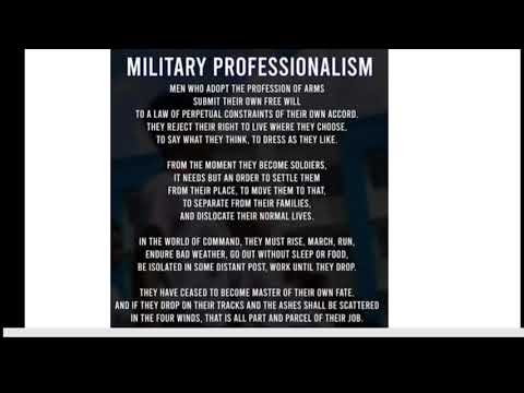 Military Professionalism