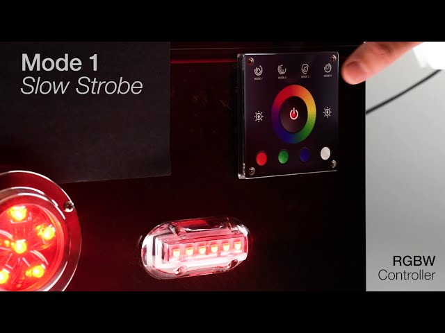 Seavolt Helm Mount LED RGBW Controller