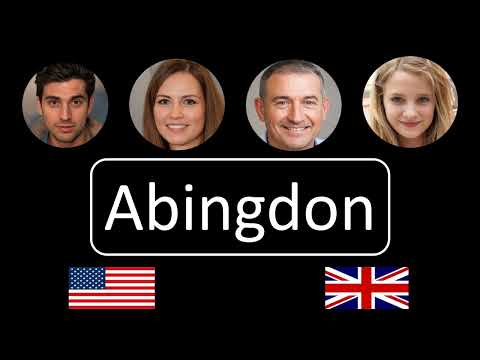 How to pronounce Abingdon