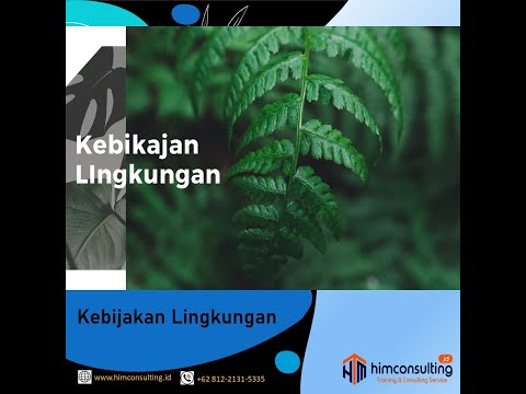 Kebijakan Lingkungan