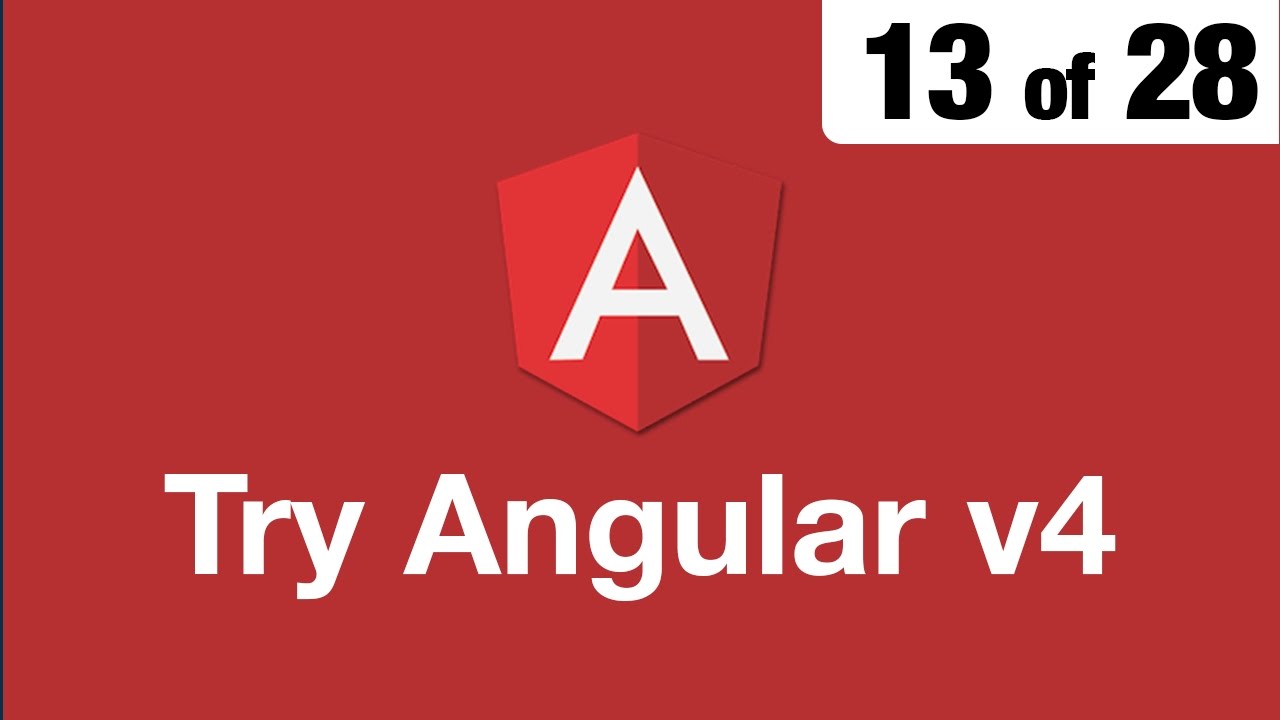 Try Angular v4 // 13 of 28 // ngx bootstrap carousel