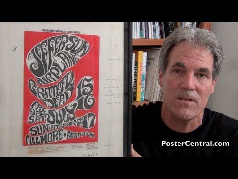 BG-17 Original Wes Wilson Artwork – Grateful Dead, Jefferson Airplane ...