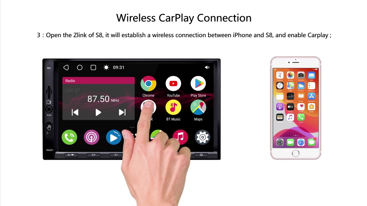 ATOTO S8 Series CarPlay&Android Auto Function