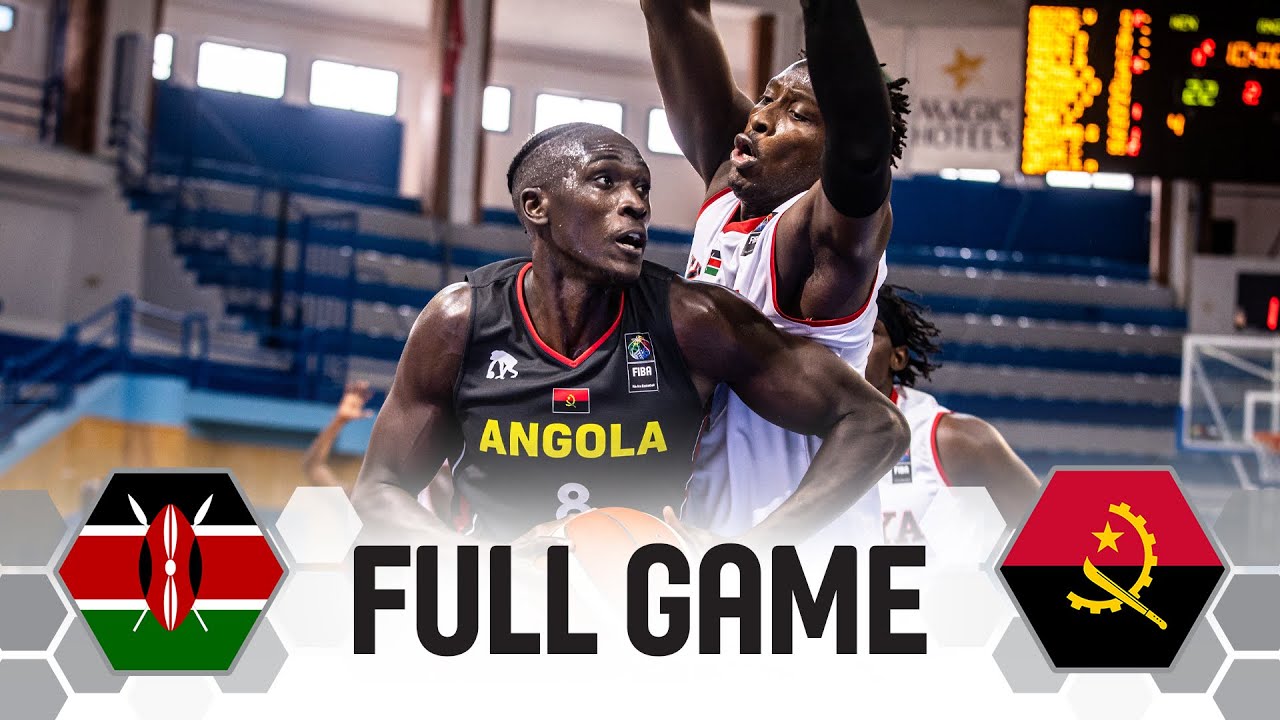 Kenya vs Angola - Phase de Groupe - FIBA AfroBasket 2025 Qualifiers ...