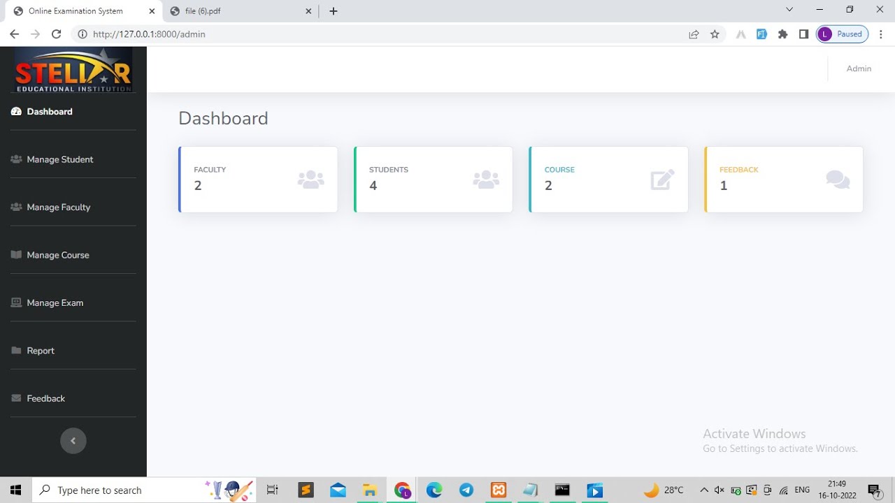 Online Examination System In Laravel PHP || Online examination System